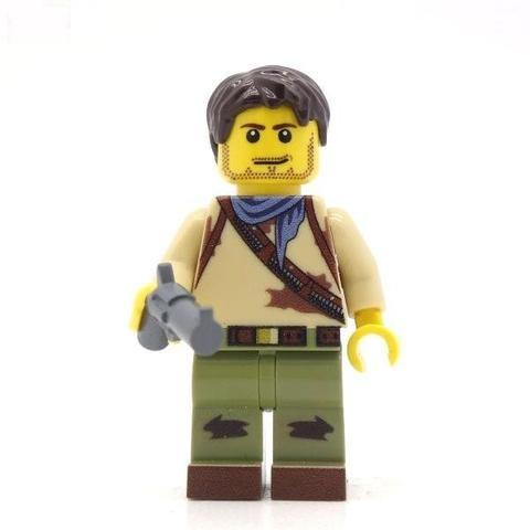 Nathan Drake - Custom LEGO® Minifigure – Bricks & Minifigs Eugene