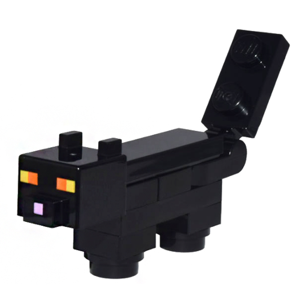 Minecraft Cat – Bricks & Minifigs Eugene