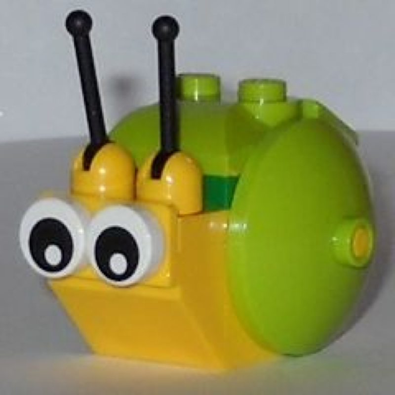 Snail - LEGO® Animal – Bricks & Minifigs Eugene