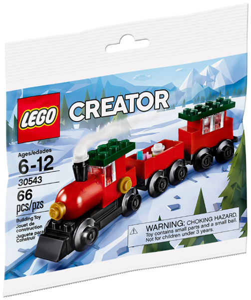 Christmas Train Polybag 30543 - New LEGO® Creator™ Set – Bricks ...