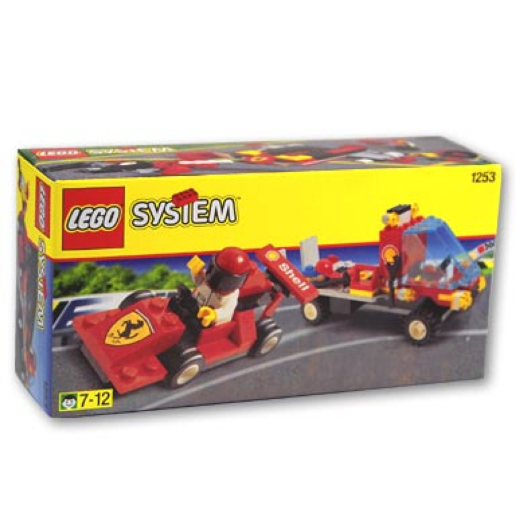 Shell Race Car Transporter 1253 - New Vintage LEGO® Classic Town Set ...