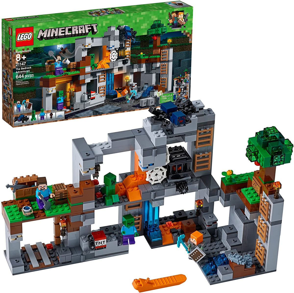 The Bedrock Adventures 21147 - New LEGO® Minecraft™ Set – Bricks ...