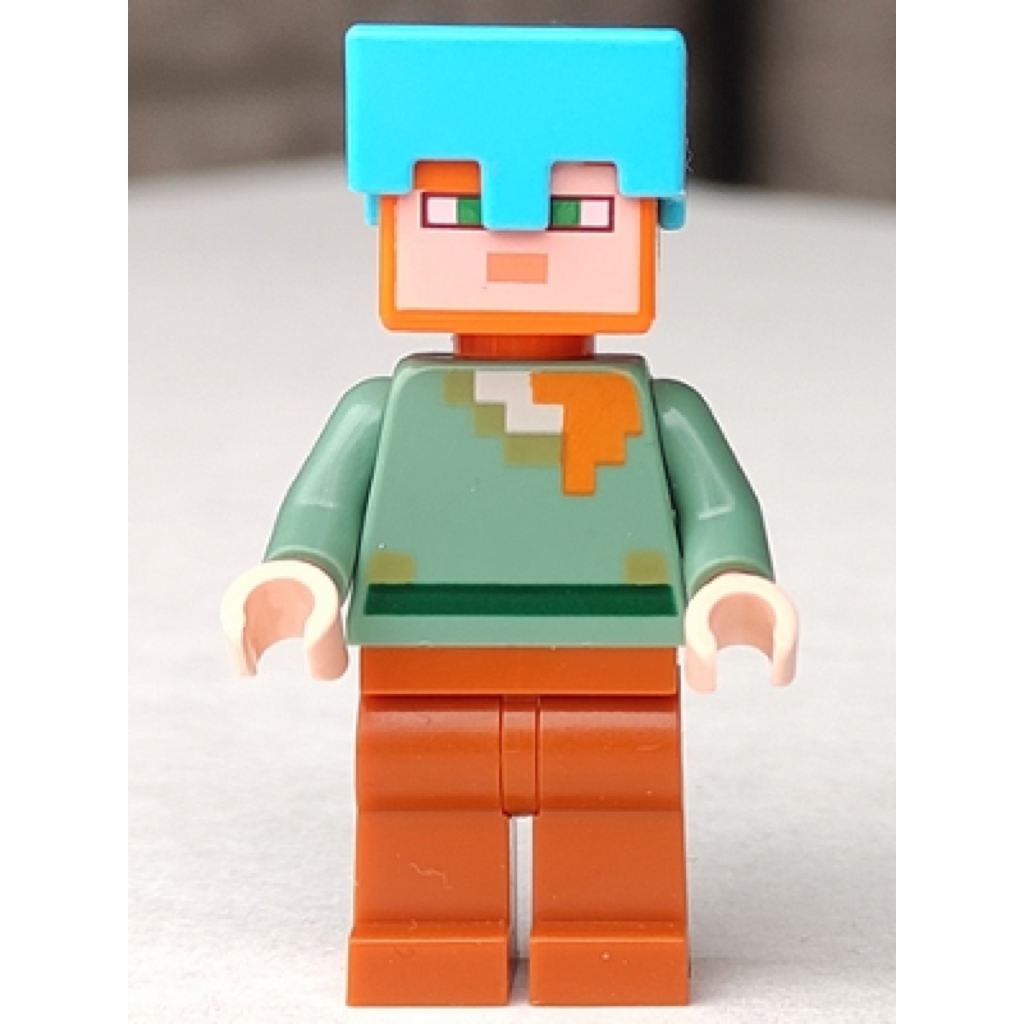Alex - LEGO® Minecraft™️ Minifigure – Bricks & Minifigs Eugene