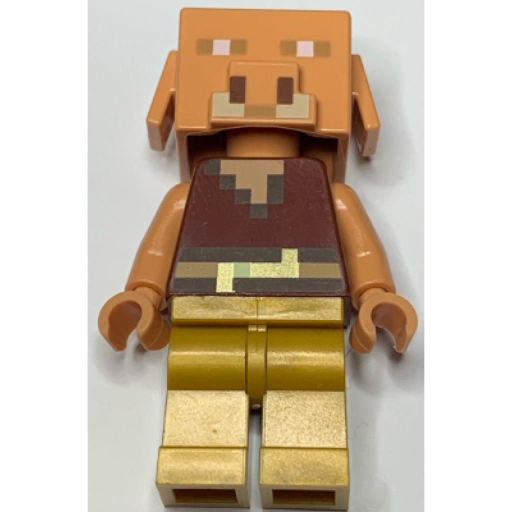 Piglin - LEGO® Minecraft™️ Minifigure – Bricks & Minifigs Eugene