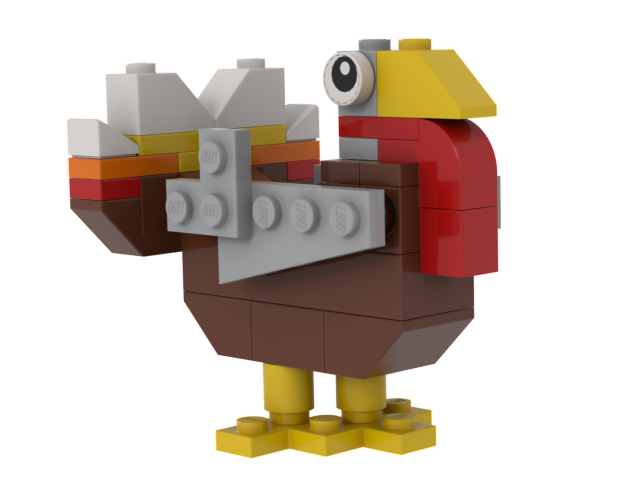Turkey Tom custom LEGO® kit – Bricks & Minifigs Eugene