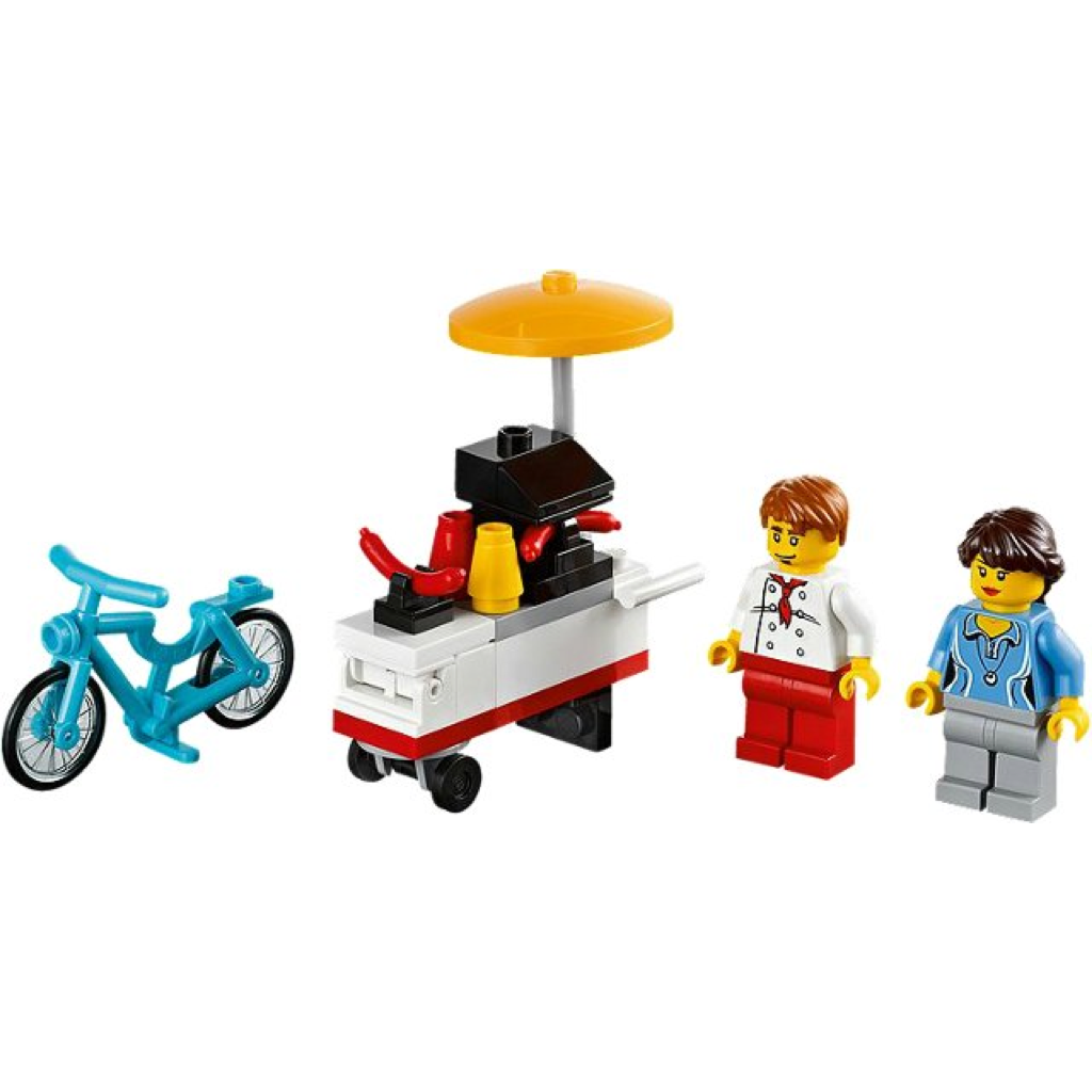 Hot Dog Stand and Polybag 40078 - Certified Used LEGO® Set – Bricks ...