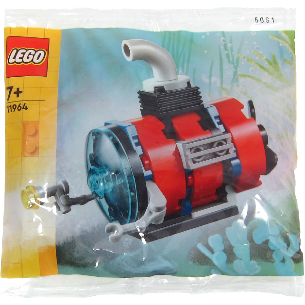 Submarine Polybag 11964 - New LEGO® Explorer™️ Set – Bricks & Minifigs ...