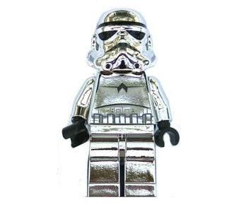 Chrome Stormtrooper - LEGO® Star Wars™ Minifigure – Bricks & Minifigs ...