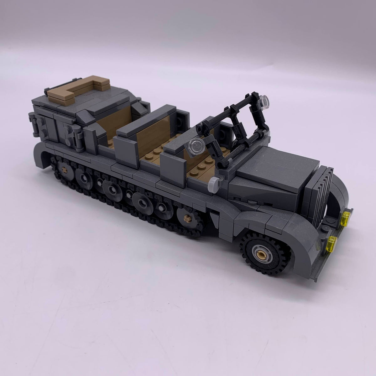 SDKFZ 7 and 10.5cm leFH 18 Light Field Howitzer - Custom LEGO® Kit ...