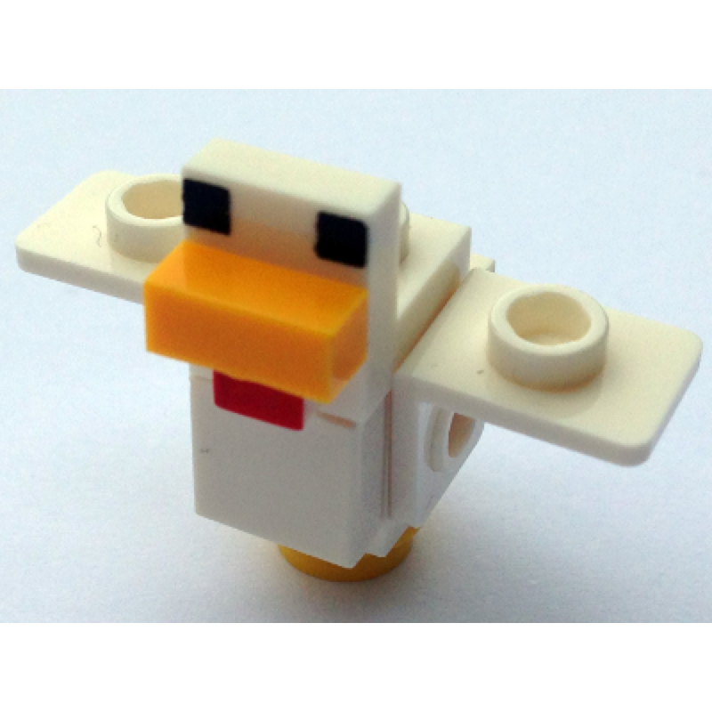 Minecraft Chicken - LEGO® Minecraft™️ Minifigure – Bricks & Minifigs Eugene